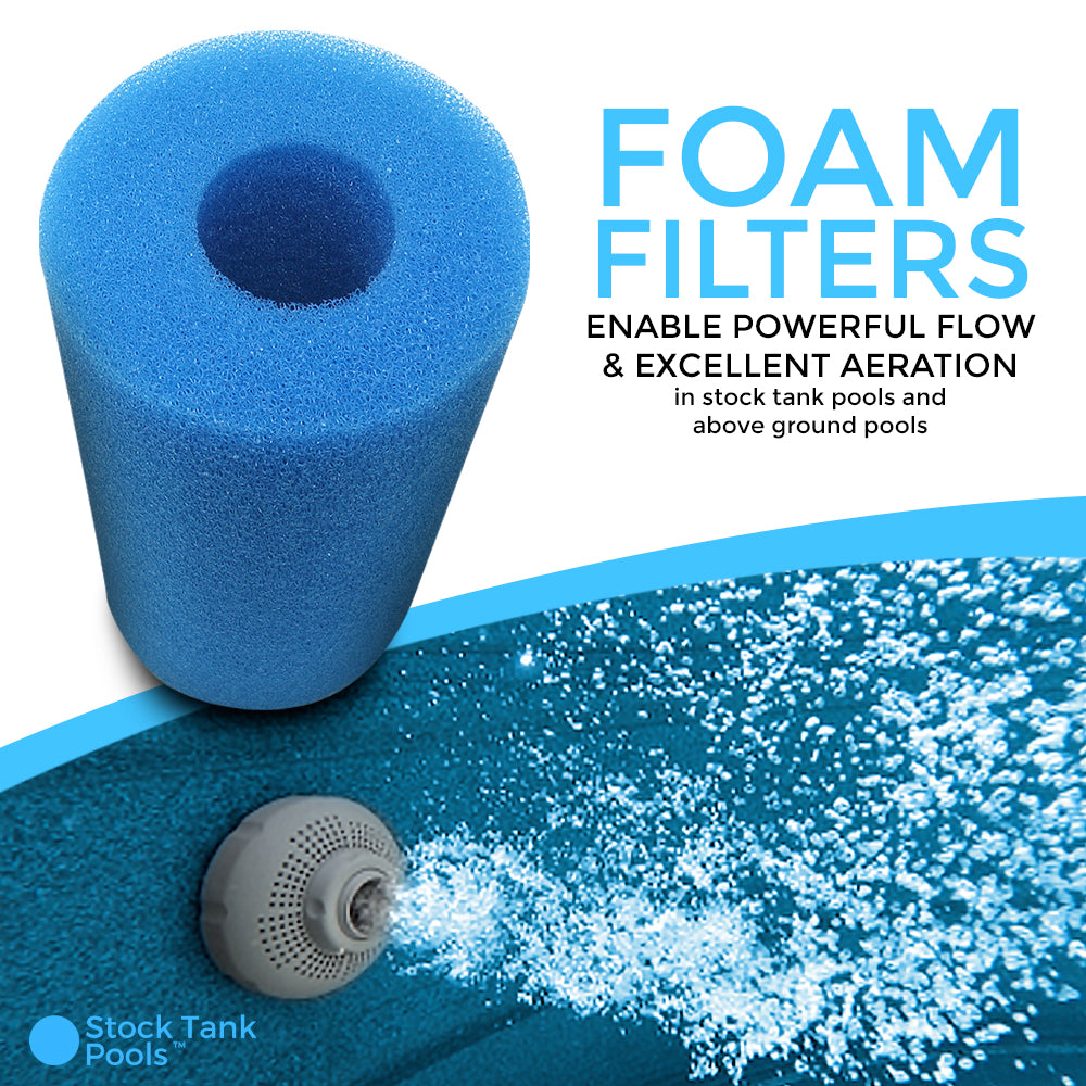 Reusable / Washable Foam Filter For Intex Type A or H Filters – Swimmly